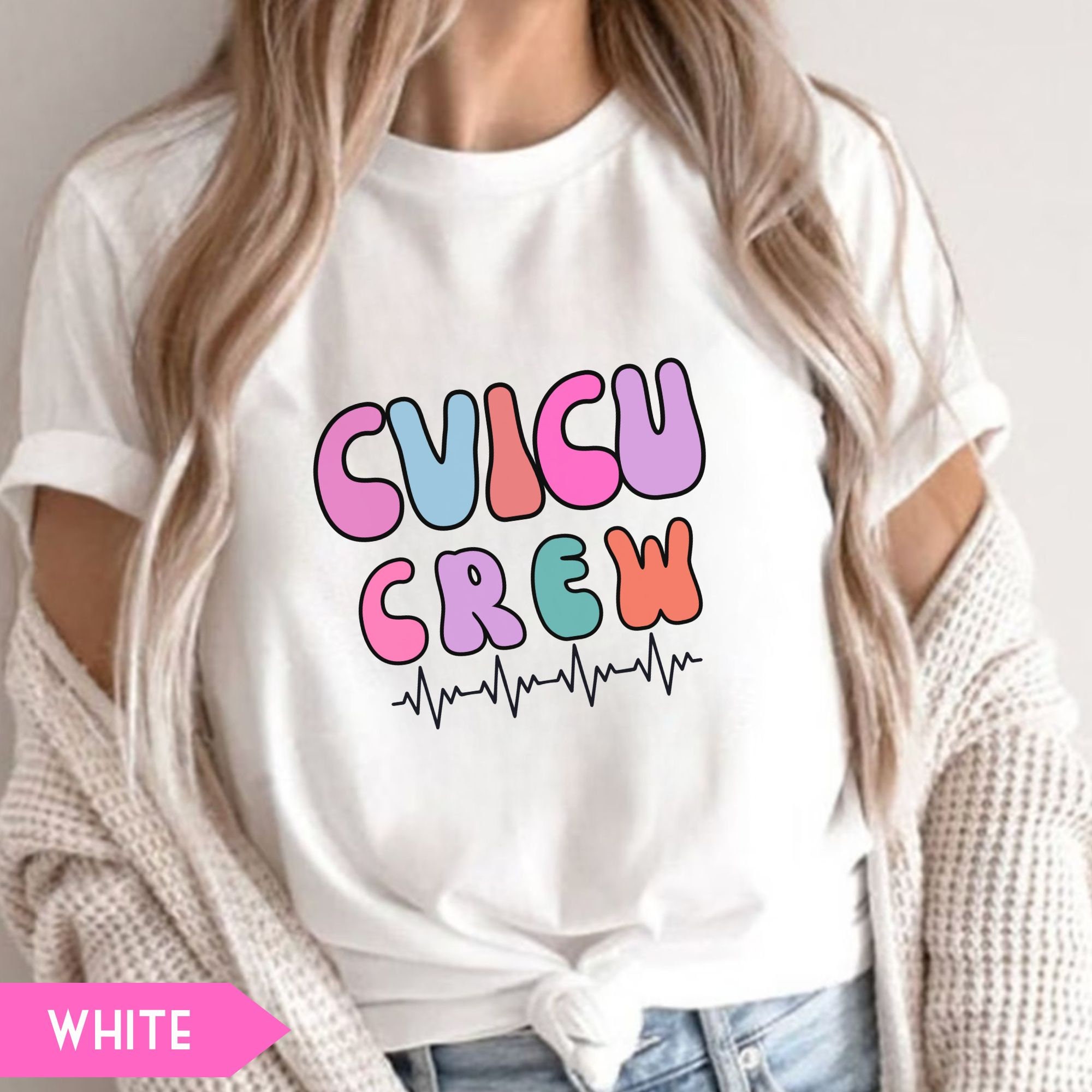 CVICU Shirt Custom Cardiac Nurse Shirt Cath Lab RN Shirt CCU - Etsy