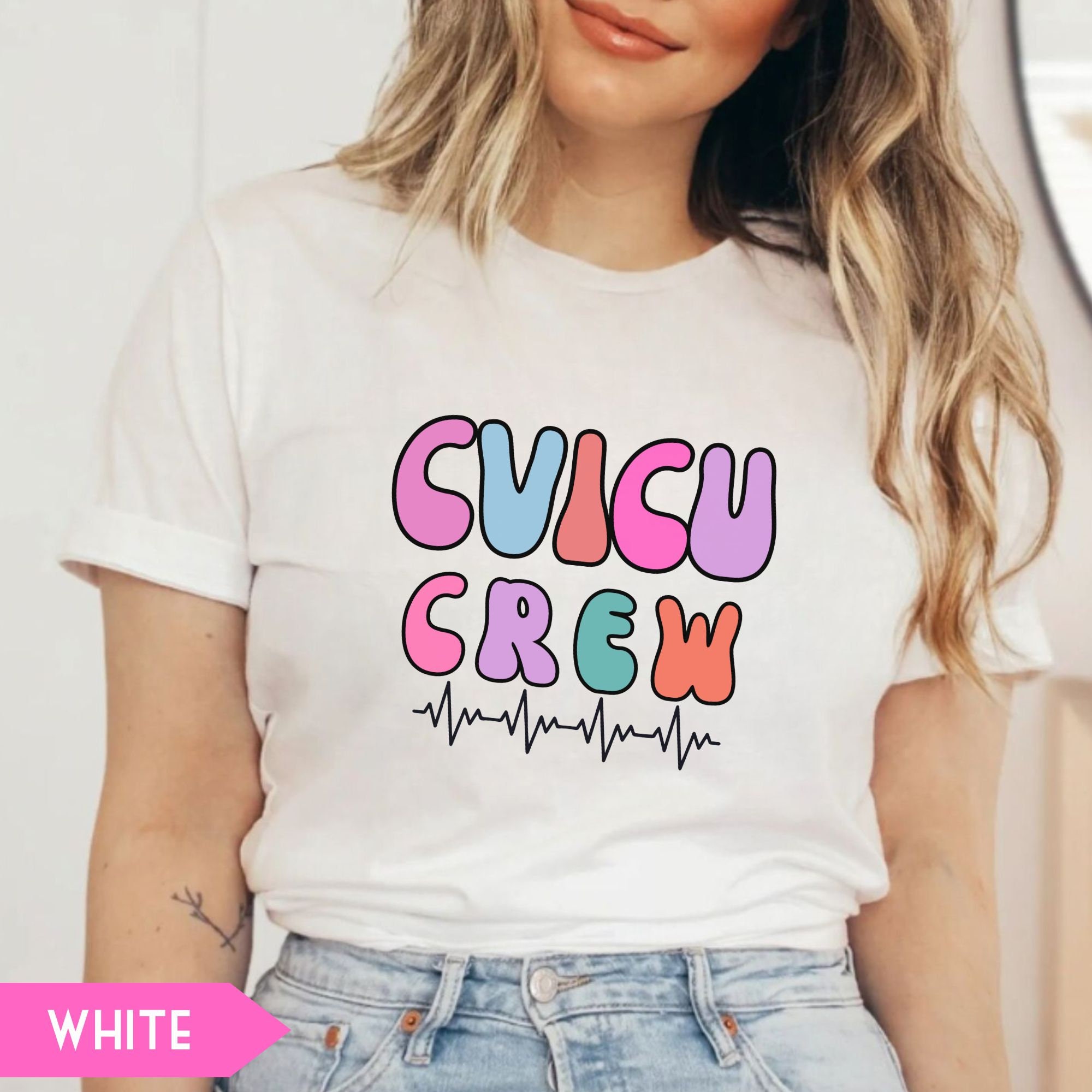 CVICU Shirt Custom Cardiac Nurse Shirt Cath Lab RN Shirt CCU - Etsy