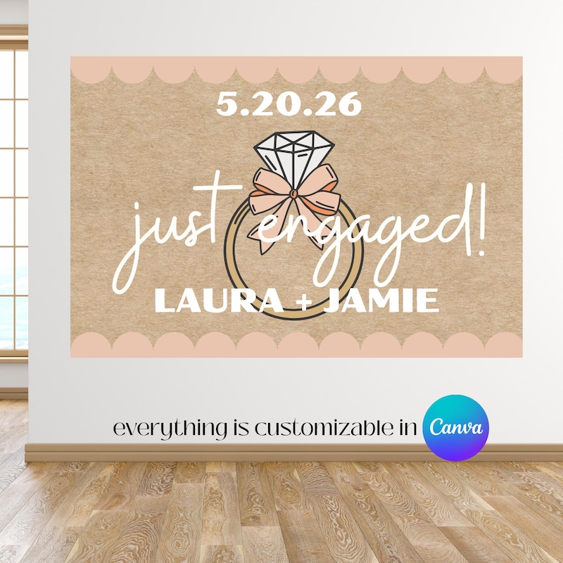 Painted Brown Paper Signs - Etsy