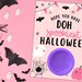 Halloween Play-dough Gift Tag for Kids, Non Candy Halloween Classroom ...