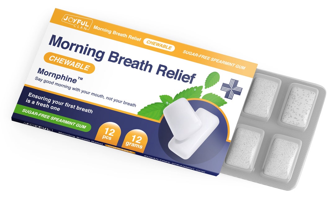 Morning Breath Relief Chewing Gum Gift for Couples, Morning After ...