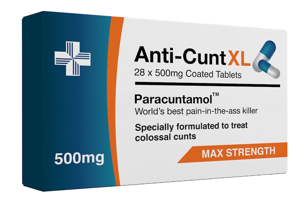Anti-cunt XL With Sweets Pill Box Prank Joke Tablet Box Perfect for ...