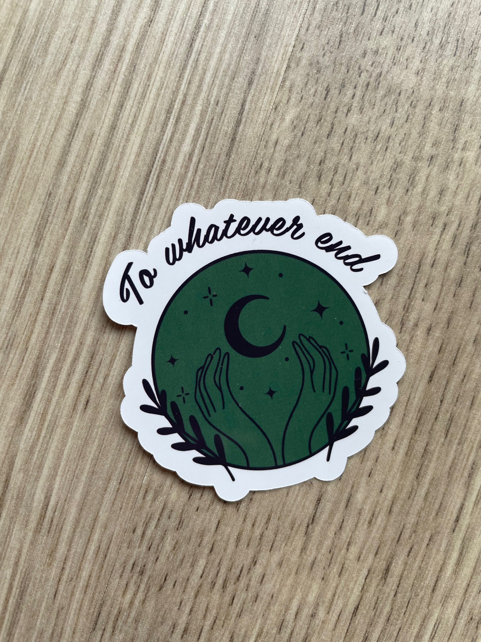 To Whatever End Aelin & Rowan Throne of Glass Sticker - Etsy