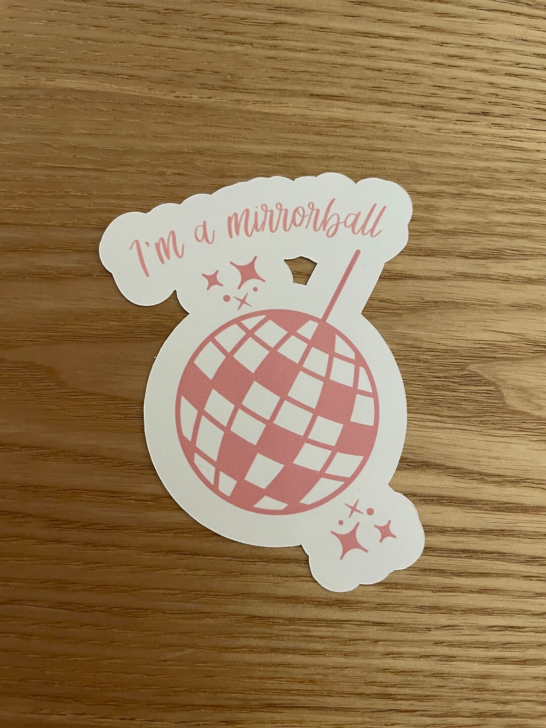 Swiftie mirror Ball Sticker - Etsy