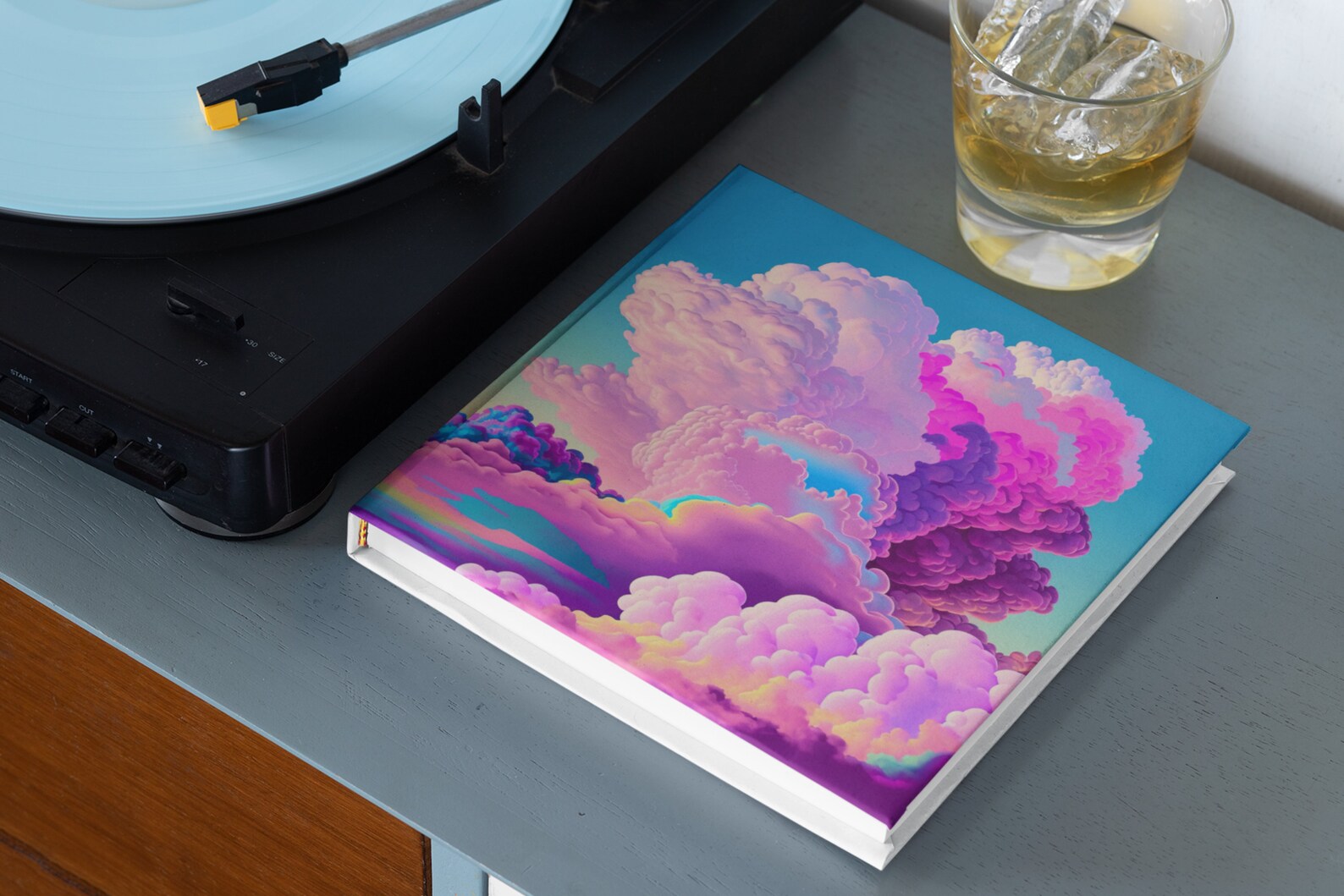 Cotton Candy Cloud Digital Paper Scrapbooking Paper - Etsy