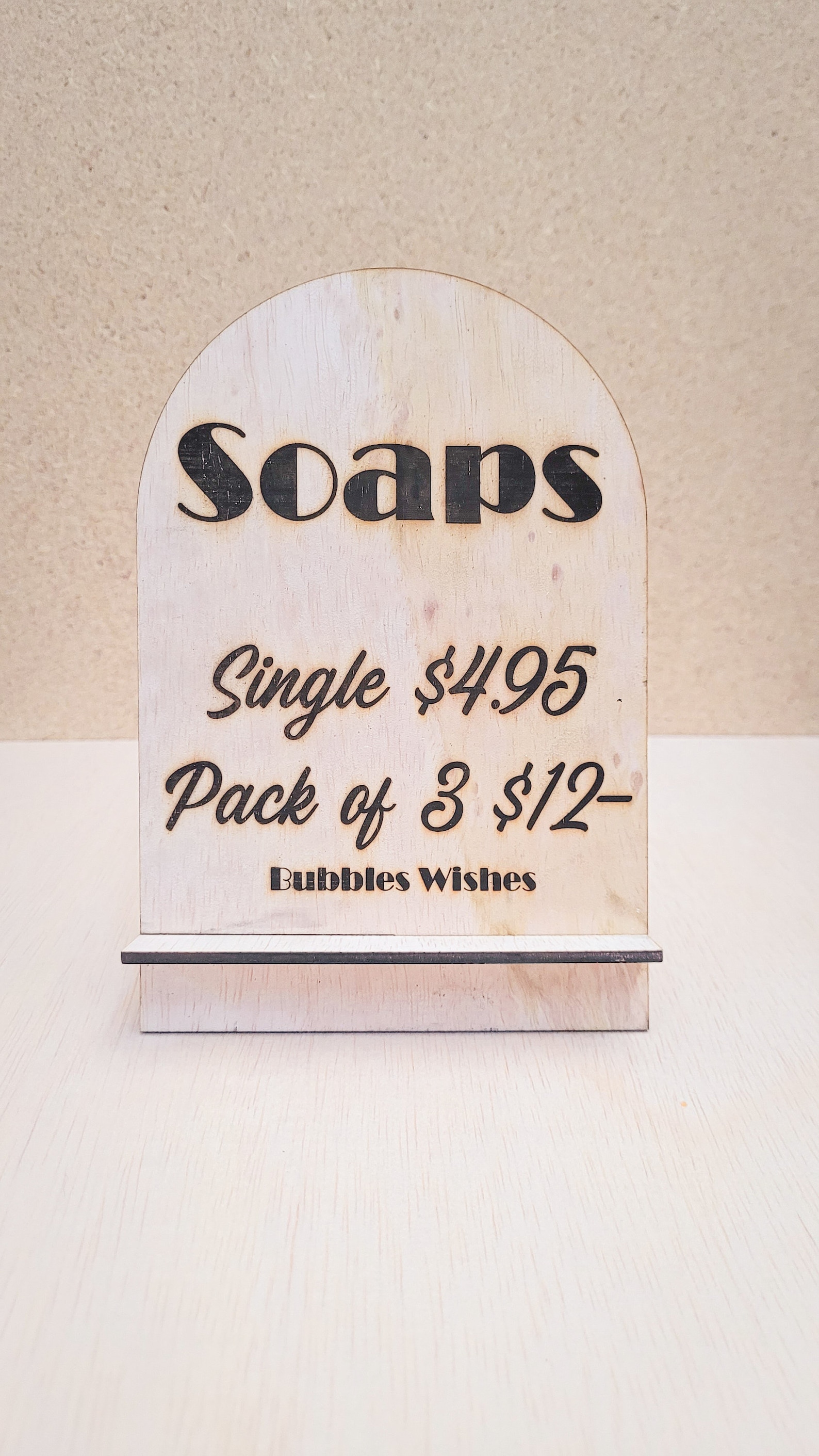 Custom Freestanding Wooden Signs for Businesses Personalized - Etsy