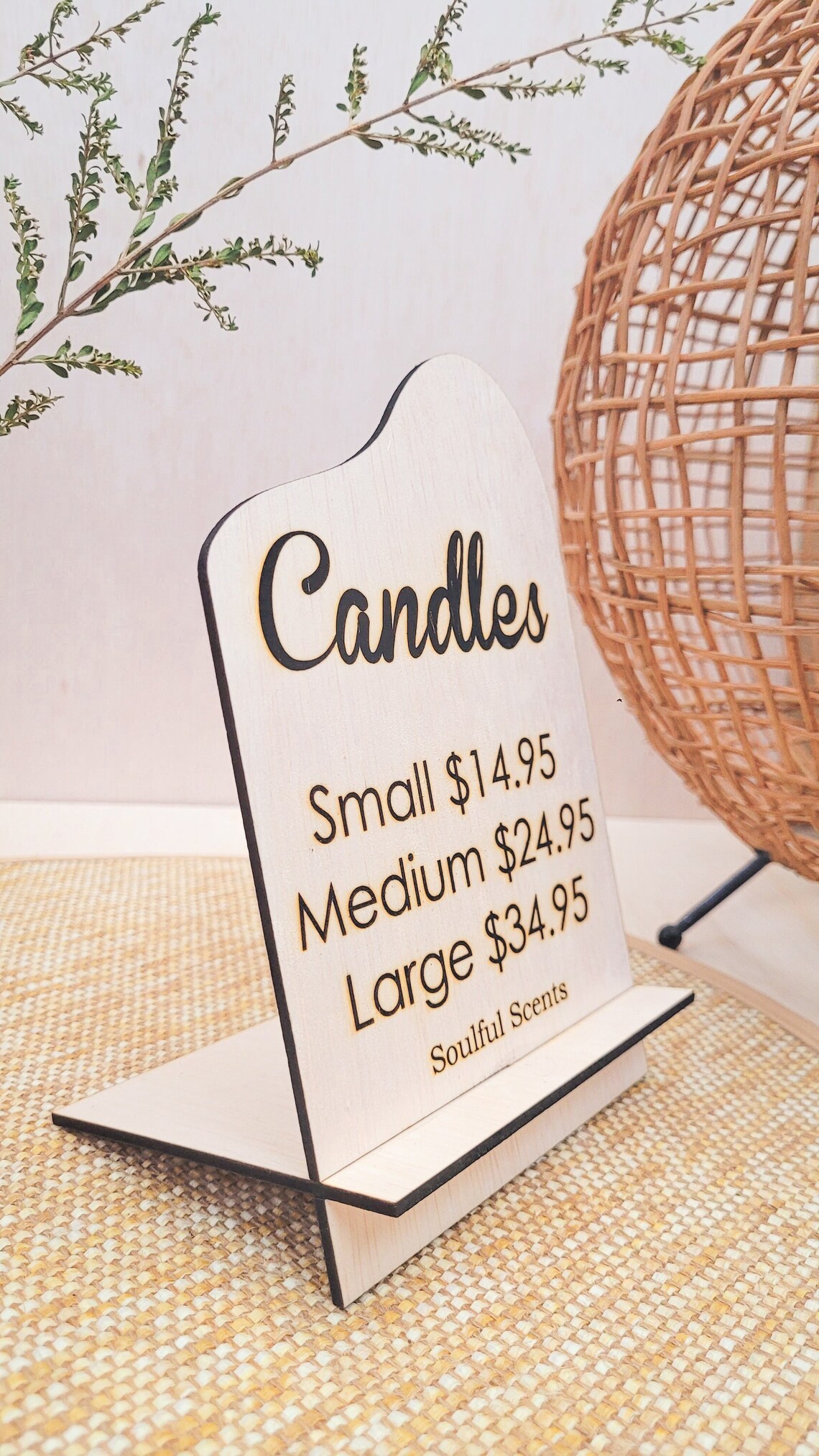 Custom Freestanding Wooden Signs for Businesses Personalized - Etsy