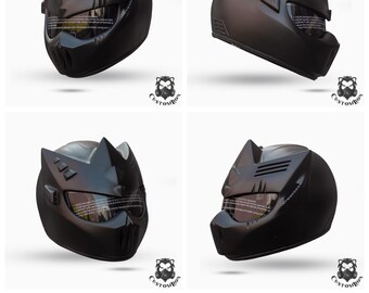 Space Warrior Custom Helmet Motorcycle Fullface Dot ECE CERTIFIED S M L ...