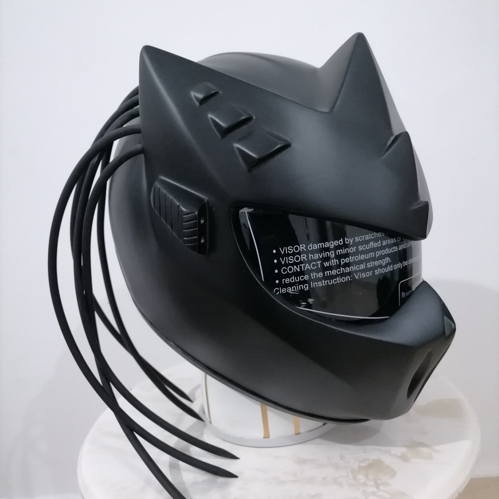 Space Warrior Custom Helmet Motorcycle Fullface Dot ECE CERTIFIED Our ...