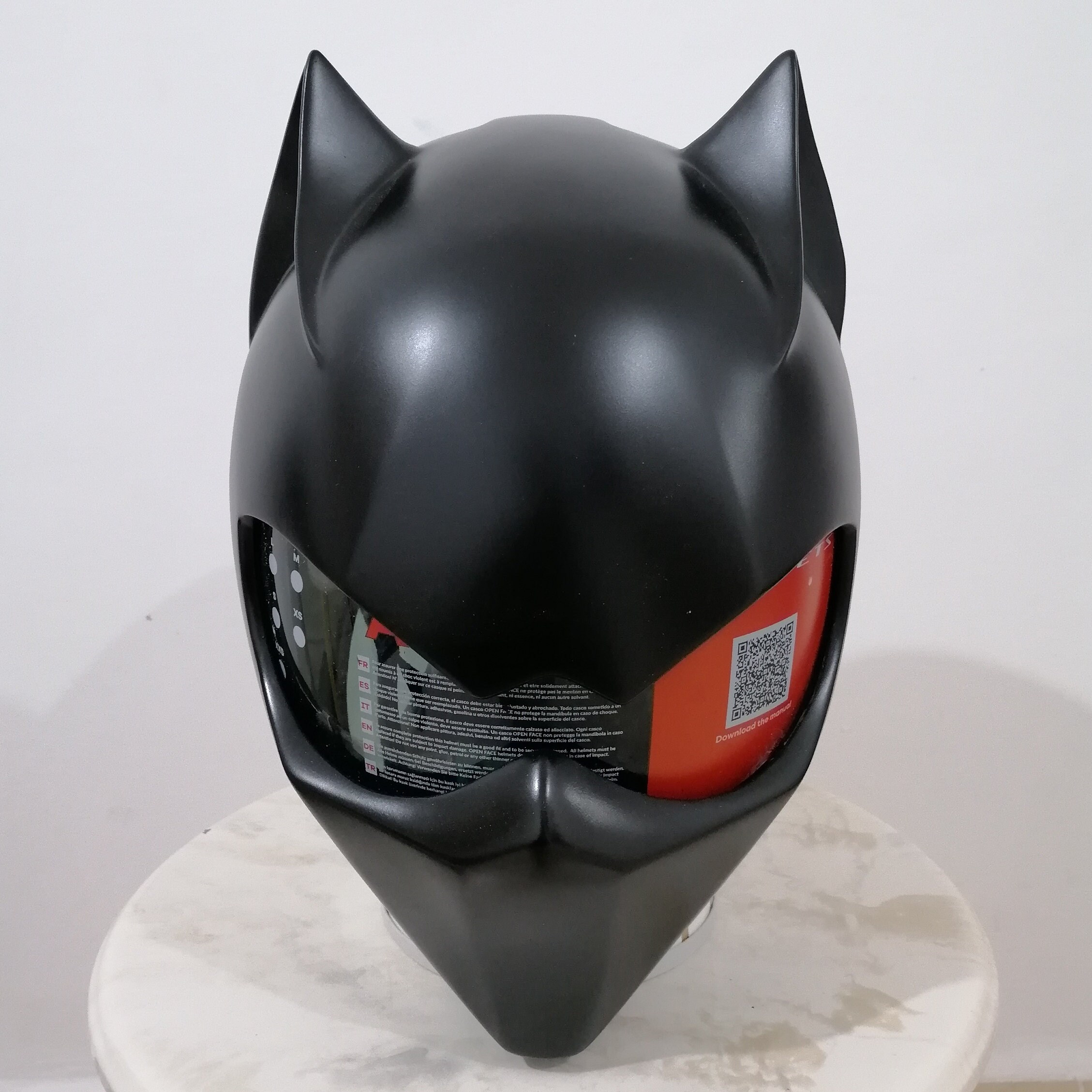 Bat Helmet Custom Helmet Motorcycle Fullface Dot ECE CERTIFIED Our ...