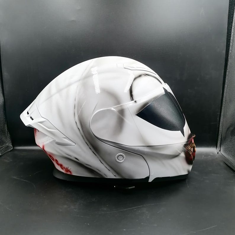 Art the Clown Helmet Custom Helmet Motorcycle Fullface Dot Approved Our ...