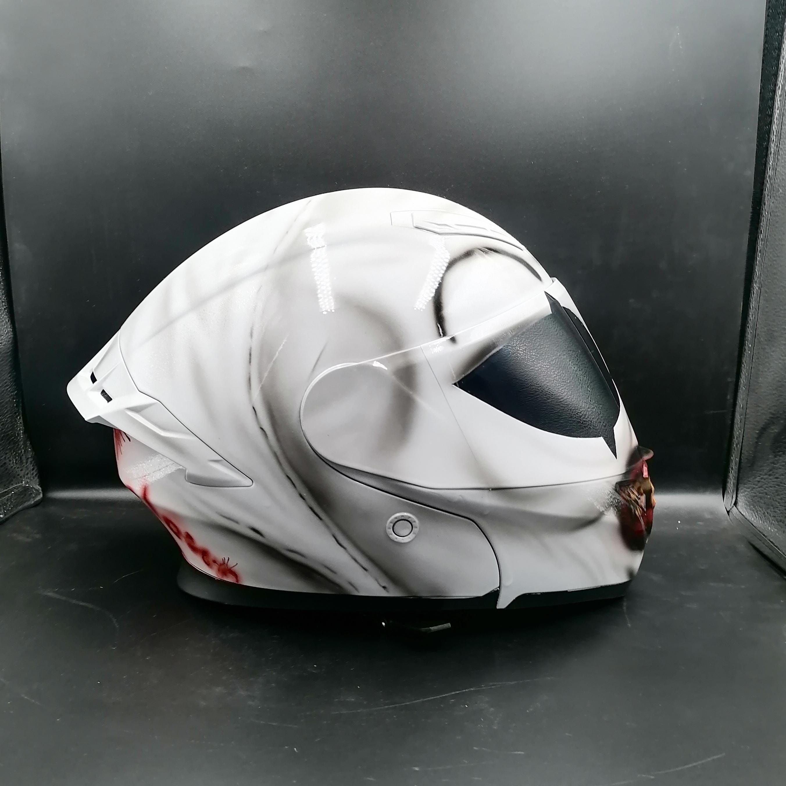 Art the Clown Helmet Custom Helmet Motorcycle Fullface Dot Approved Our ...