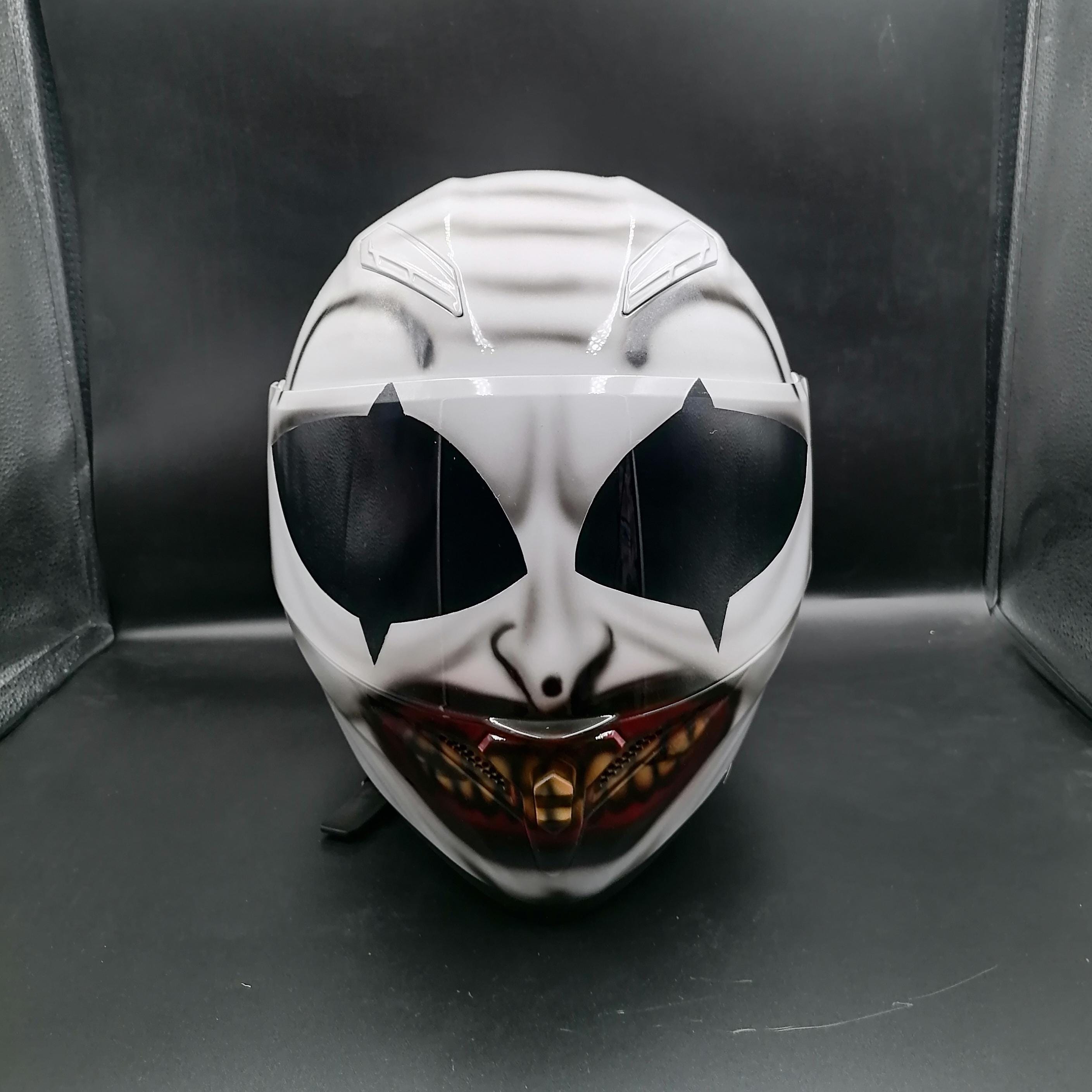 Art the Clown Helmet Custom Helmet Motorcycle Fullface Dot Approved Our ...