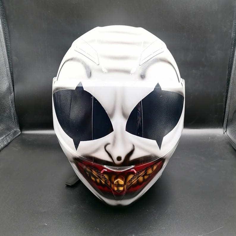 Art the Clown Helmet Custom Helmet Motorcycle Fullface Dot Approved Our ...