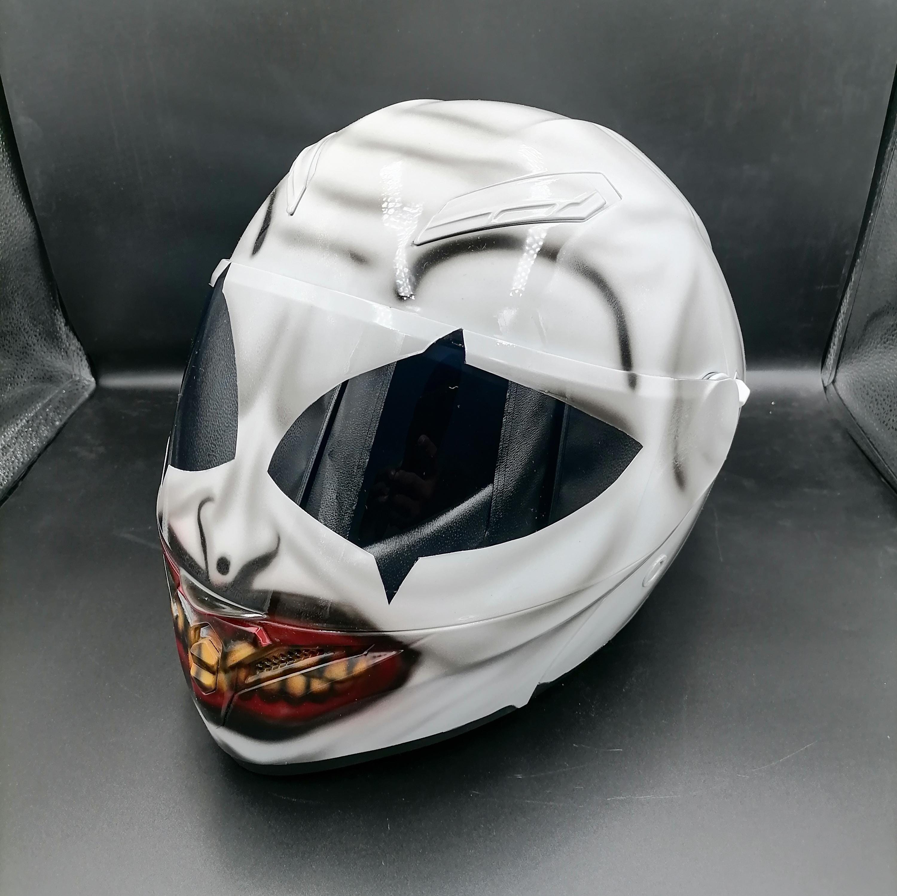 Art the Clown Helmet Custom Helmet Motorcycle Fullface Dot Approved Our ...