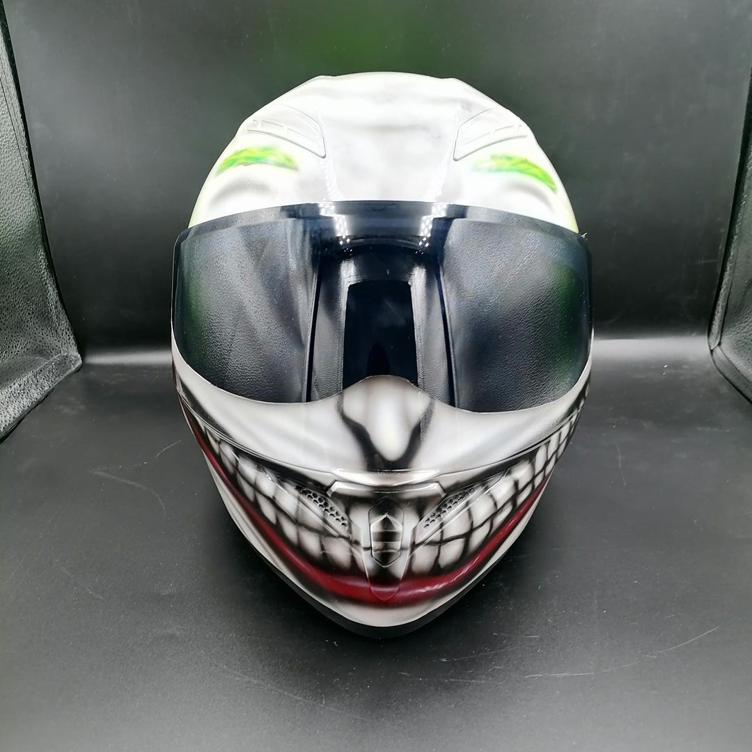 Joker Helmet Custom Helmet Motorcycle Fullface Dot Approved Our Special ...