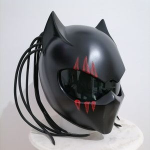 Bat Z Custom Helmet Motorcycle Fullface Dot ECE CERTIFIED Our Special ...