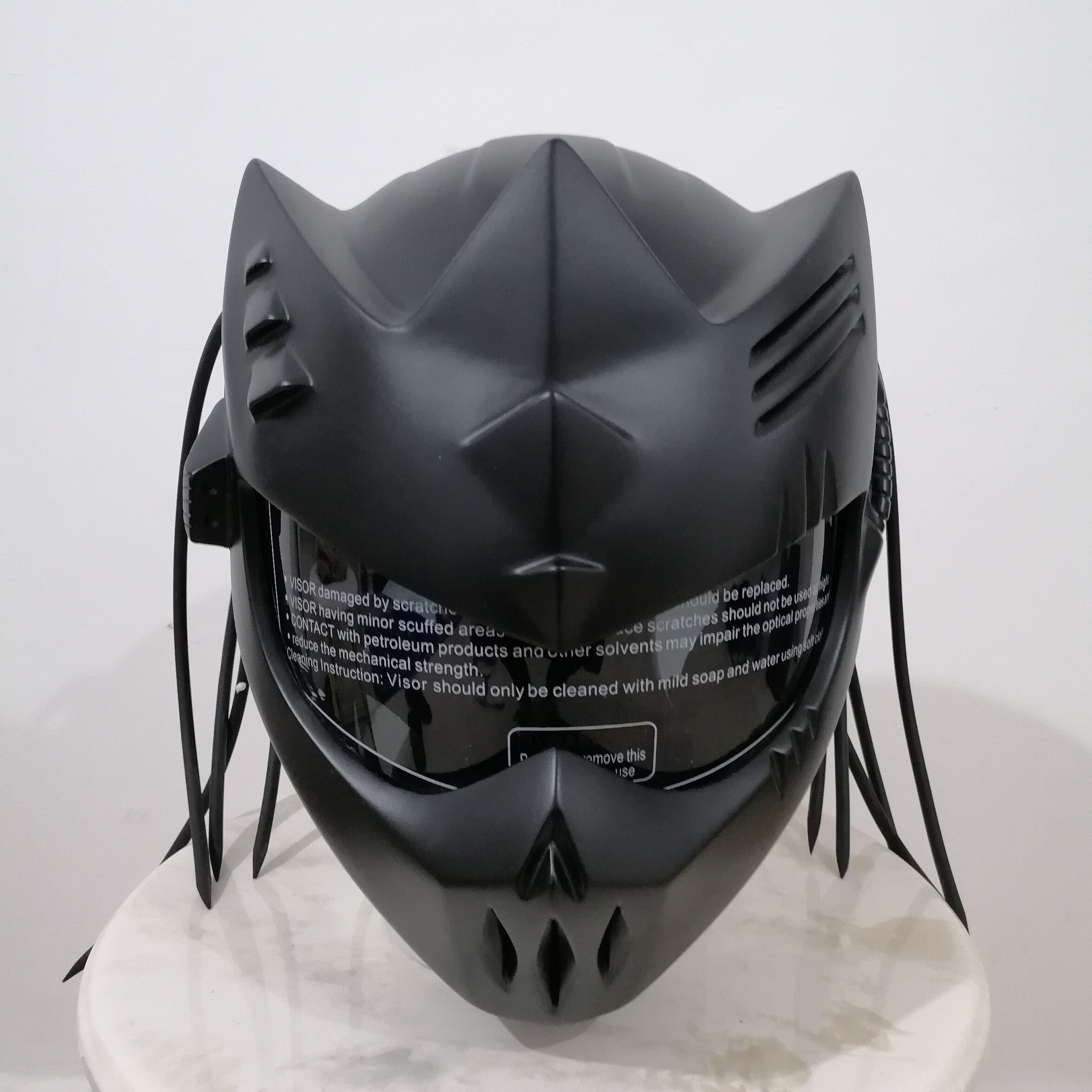 Space Warrior Custom Helmet Motorcycle Fullface Dot ECE CERTIFIED Our ...