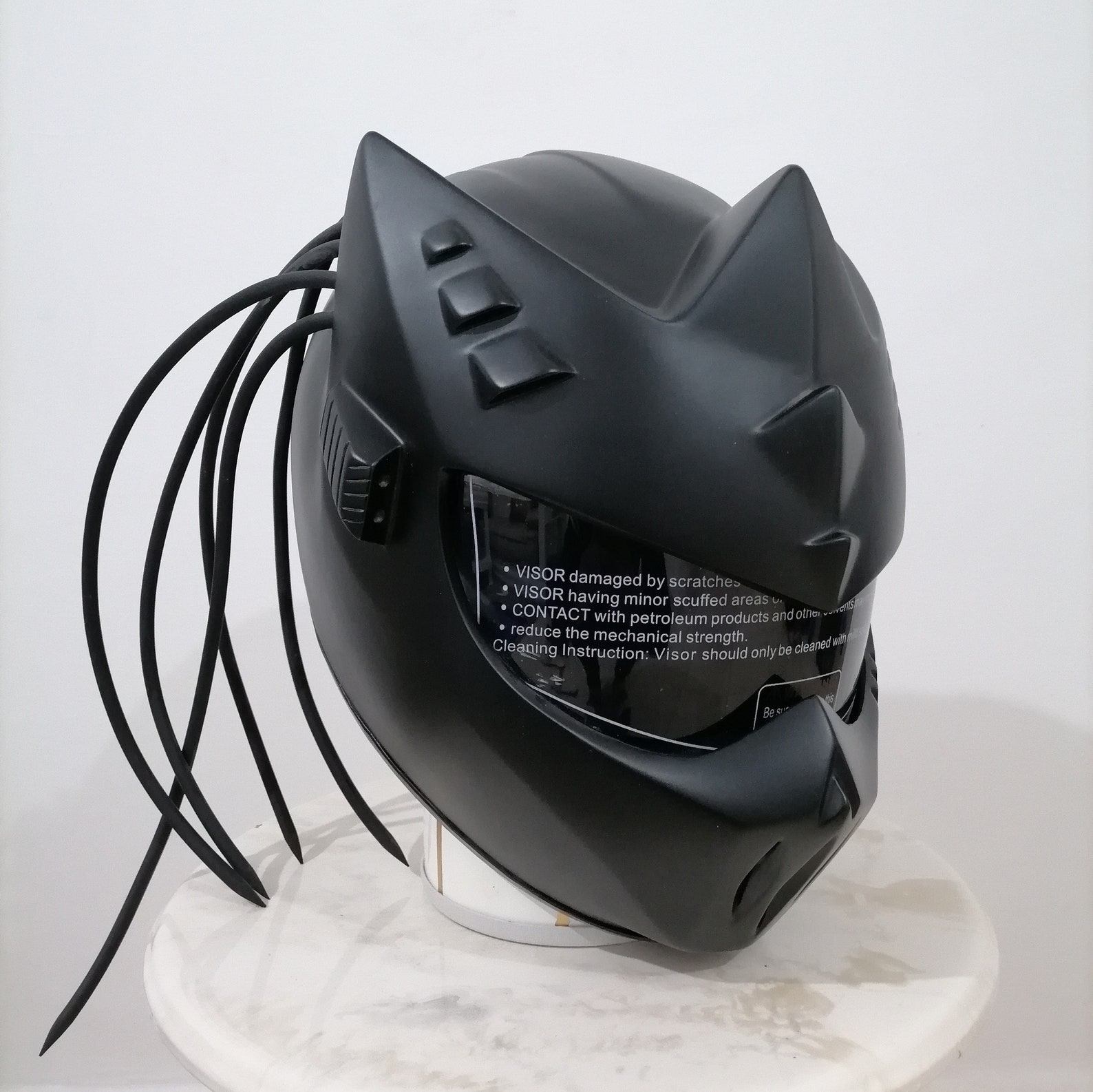 Space Warrior Custom Helmet Motorcycle Fullface Dot ECE CERTIFIED Our ...