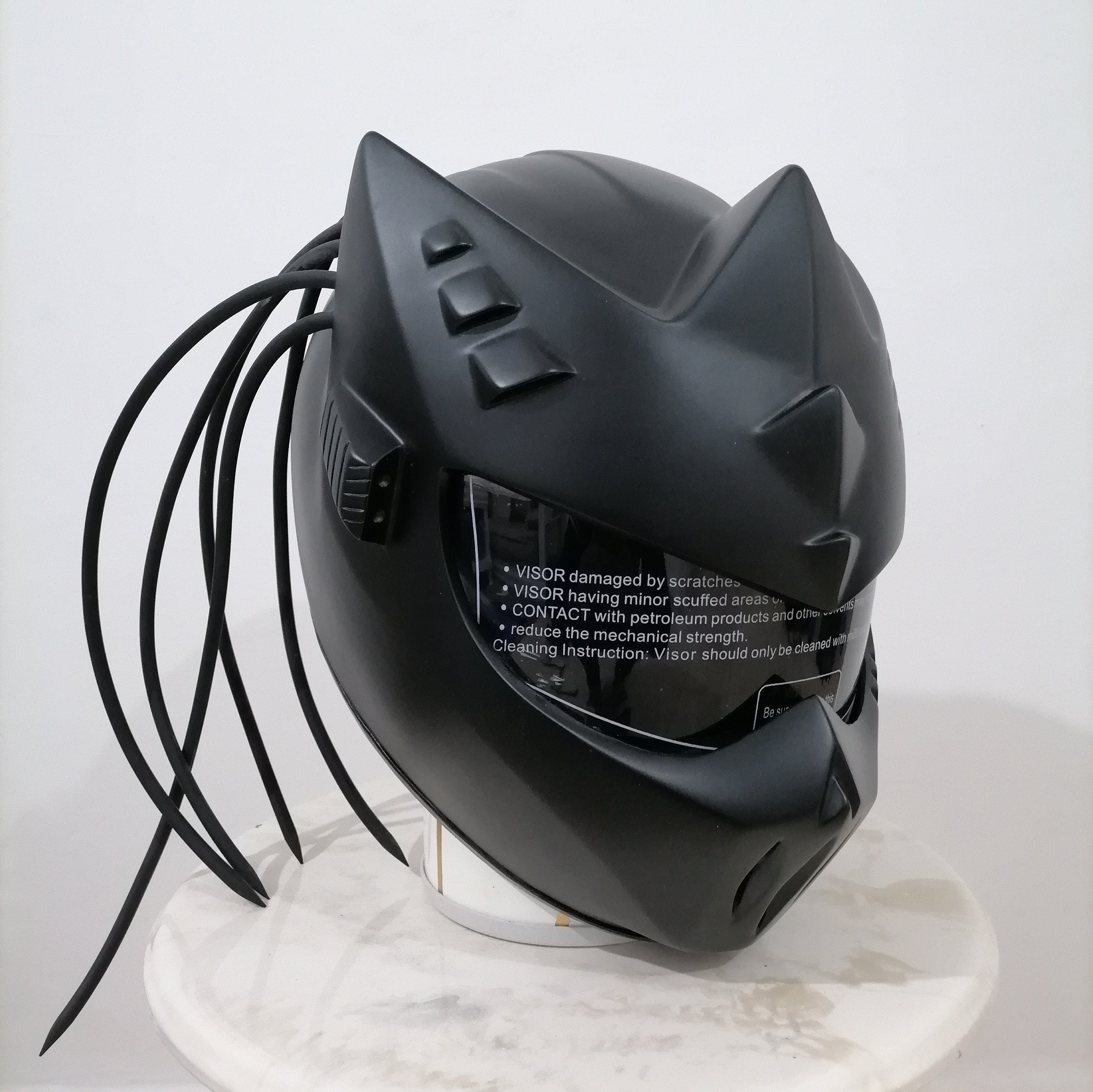 Space Warrior Custom Helmet Motorcycle Fullface Dot ECE CERTIFIED Our ...