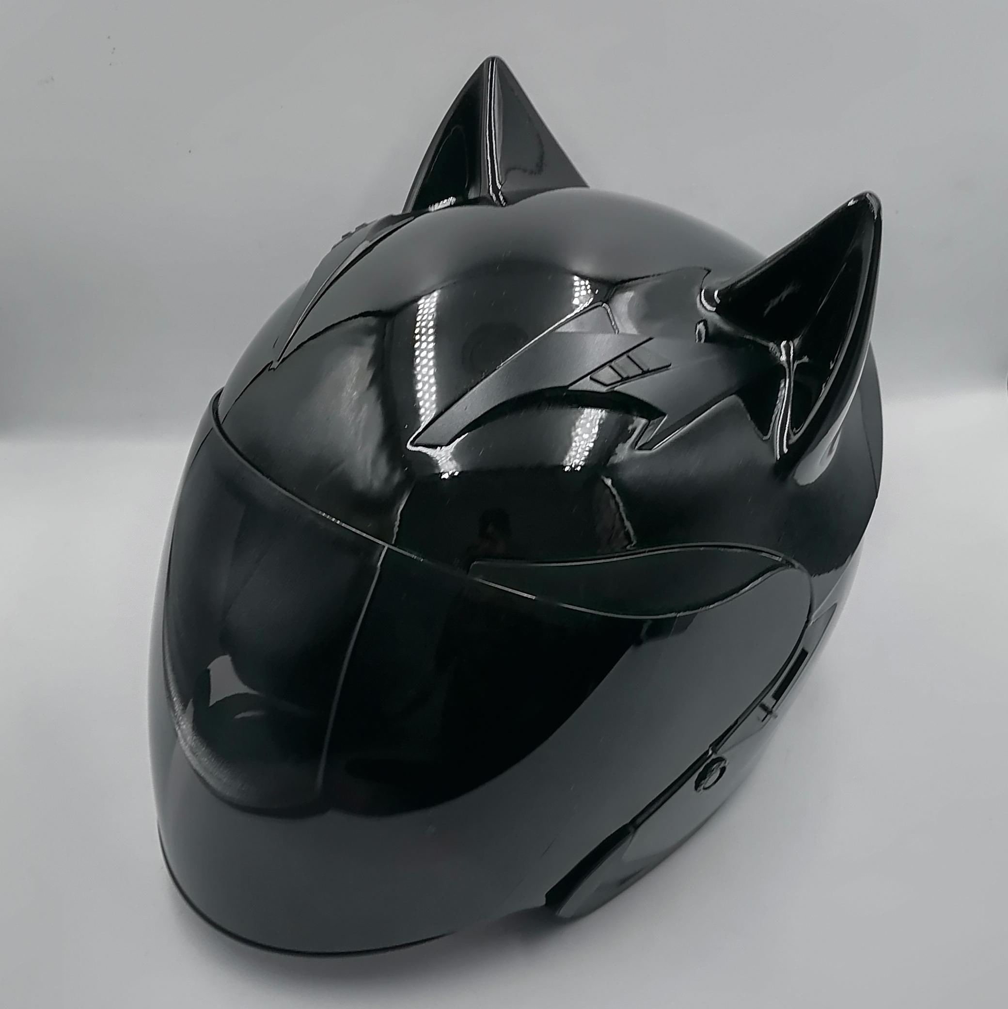 Catwoman Motorcycle Helmet: DOT ECE Certified Open Face Design - Etsy