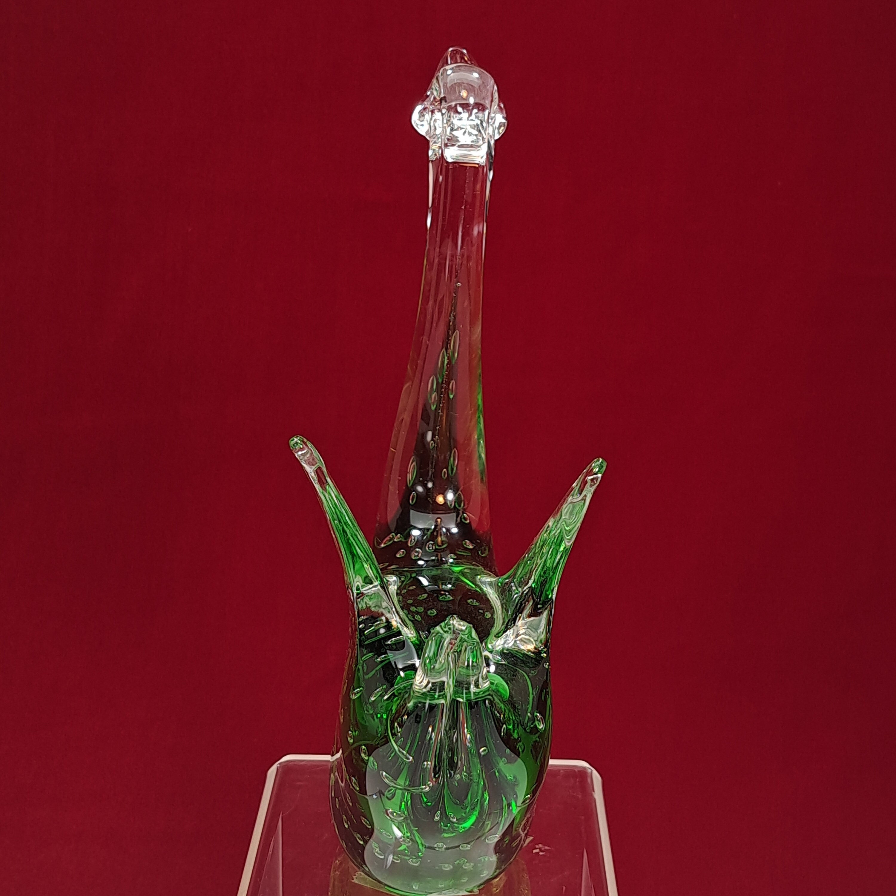 Mid-century Modern Murano-style Glass Duck, Goose, or Swan - Etsy