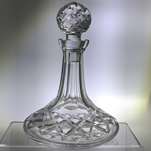 Waterford Crystal Ship Decanter - Etsy