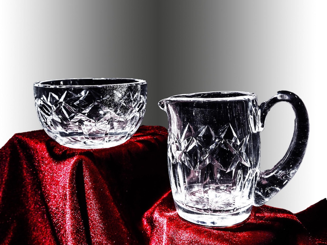 Waterford Kerry Open Sugar and Creamer - Etsy
