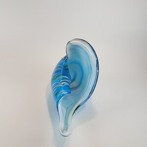 Murano Style Sea Shell--blue, Green, White--help to Cure the Winter ...