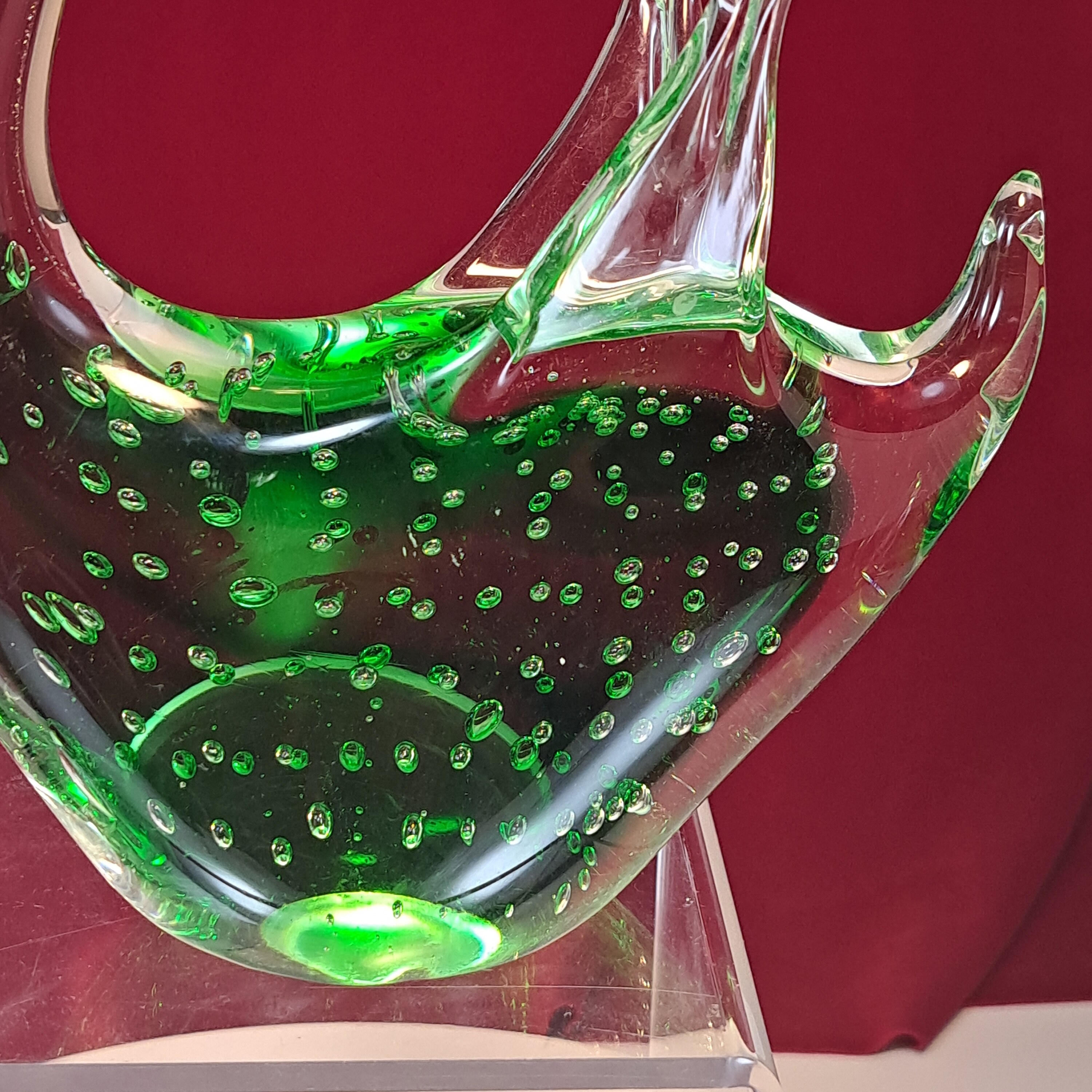 Mid-century Modern Murano-style Glass Duck, Goose, or Swan - Etsy