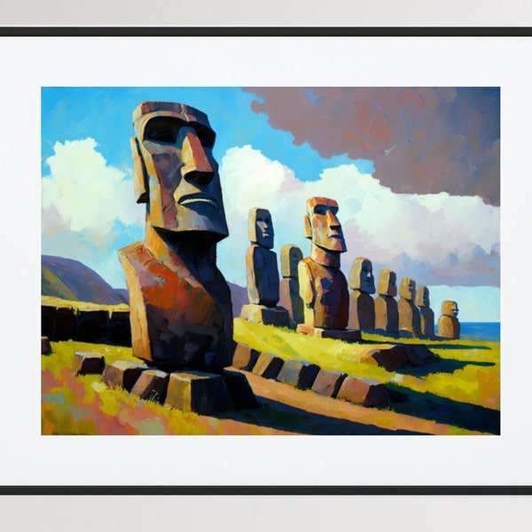 Moai - Etsy