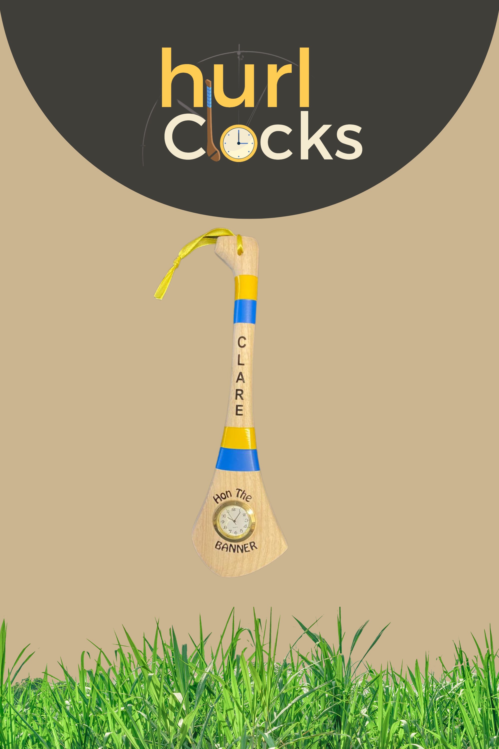 Small Hurl Clock - Etsy New Zealand