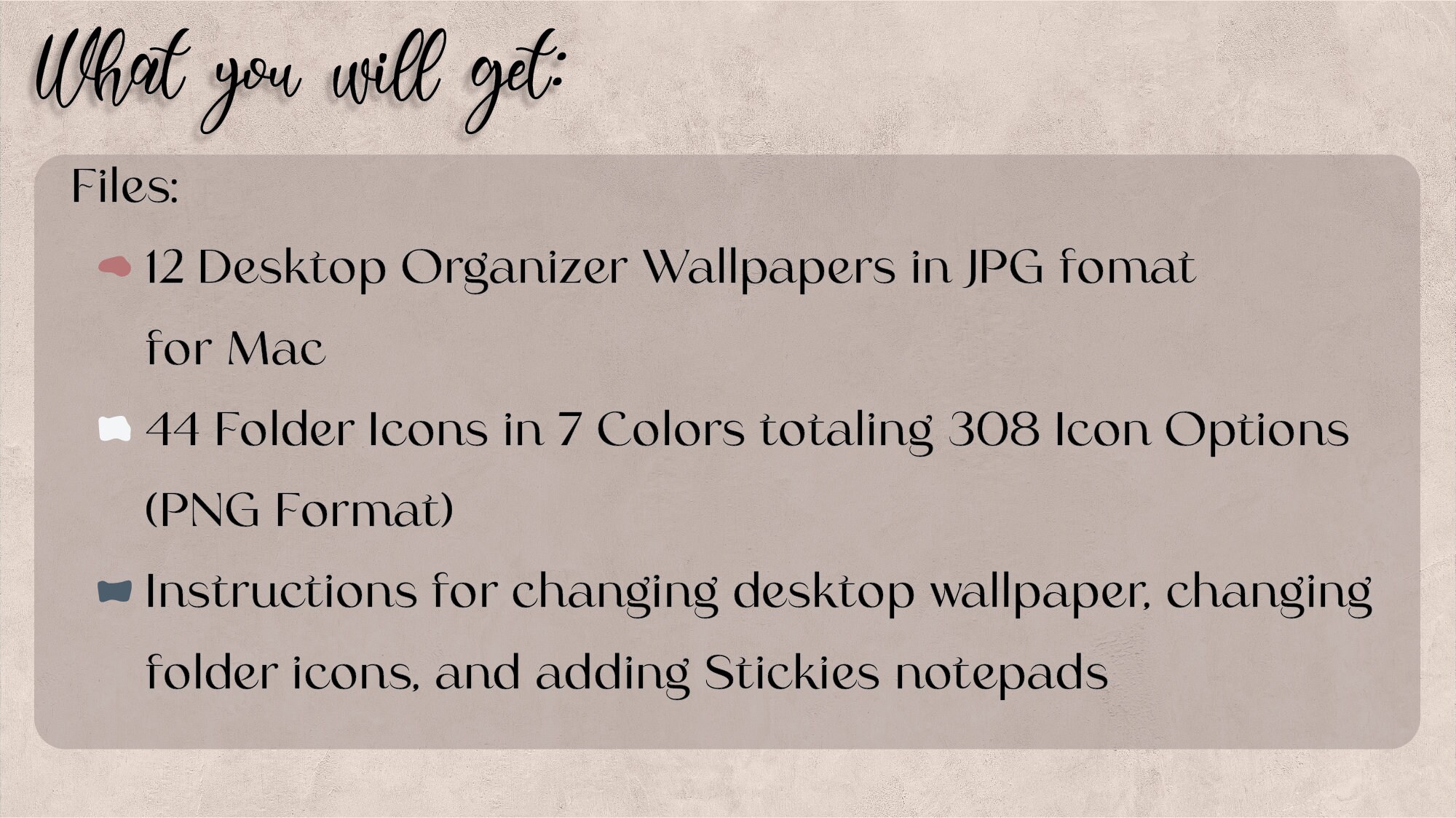 Desktop Wallpaper Organizer Minimalist One-line Theme 12 Wallpapers ...