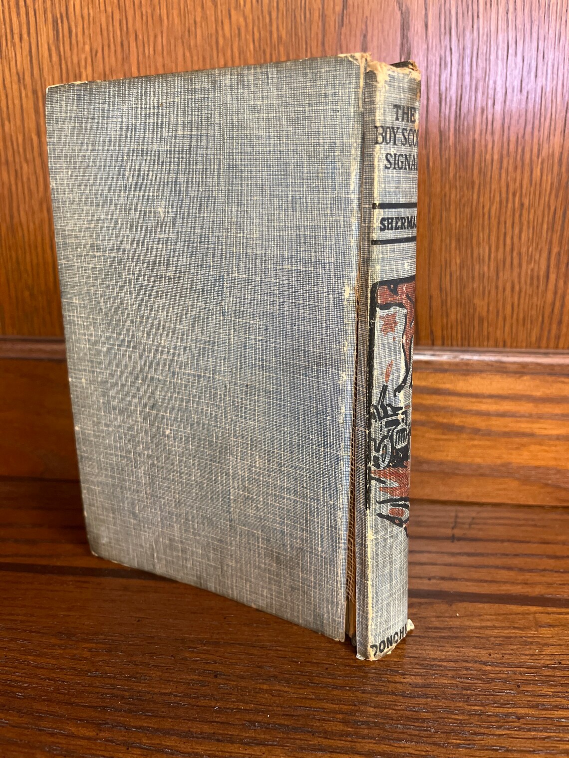 The Boy Scout Signal or the Camp on the Cliff - Etsy