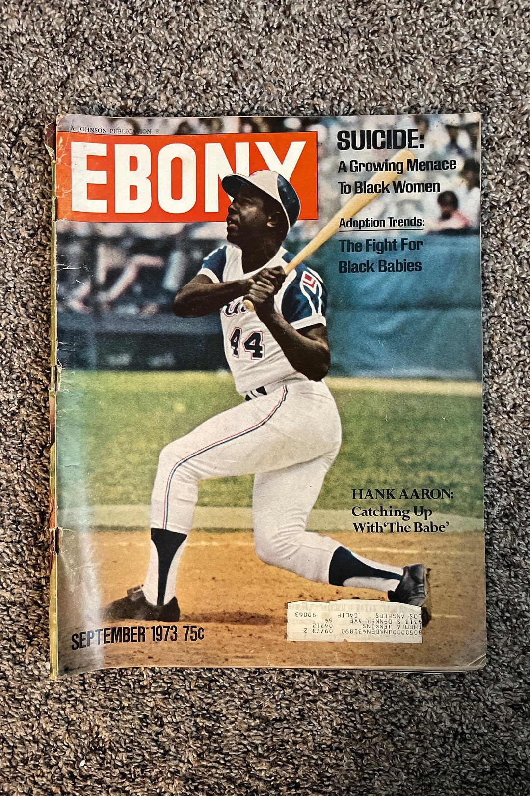 Ebony Magazine September 1973 - Etsy
