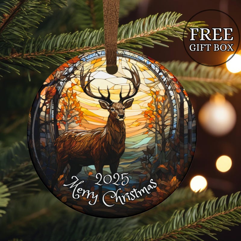 Hunting Glass Ornaments - Etsy UK