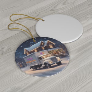 Personalized Fedex Delivery Man Ornament, Appreciation Gift, Custom ...