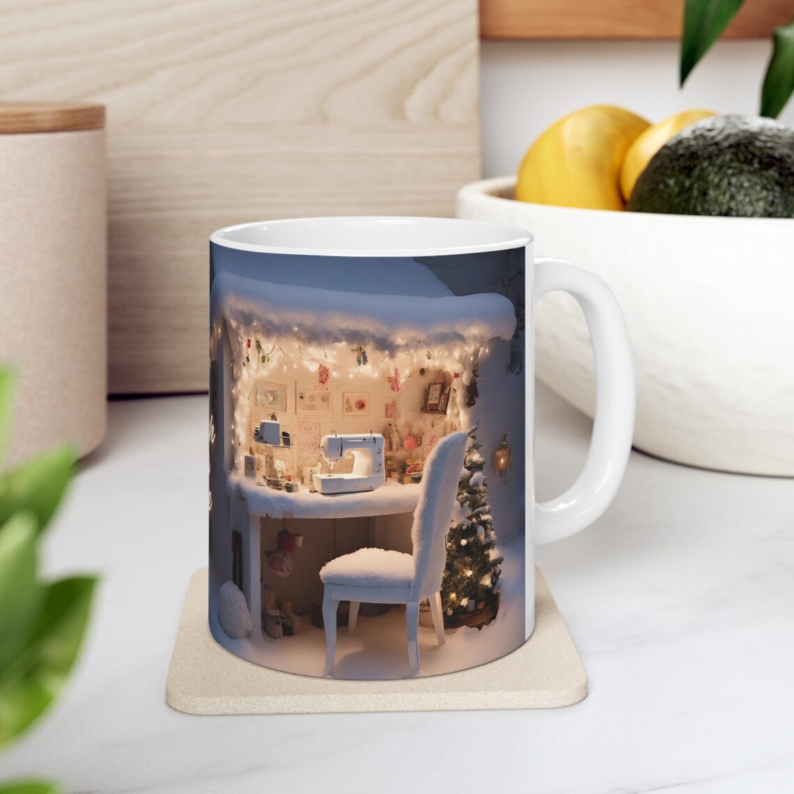 3D Effect Sewing Mug, Crafter Coffee Mug Gift for Sewers, Crafter Gift ...