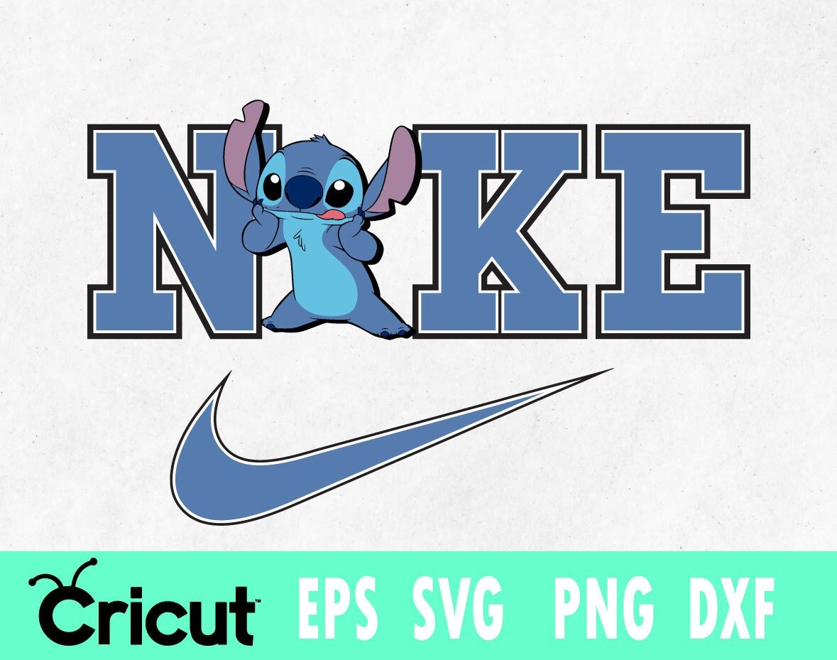 Stitch Nike Logo SVG, Disney Stitch SVG, Disney Nike Logo, 54% OFF
