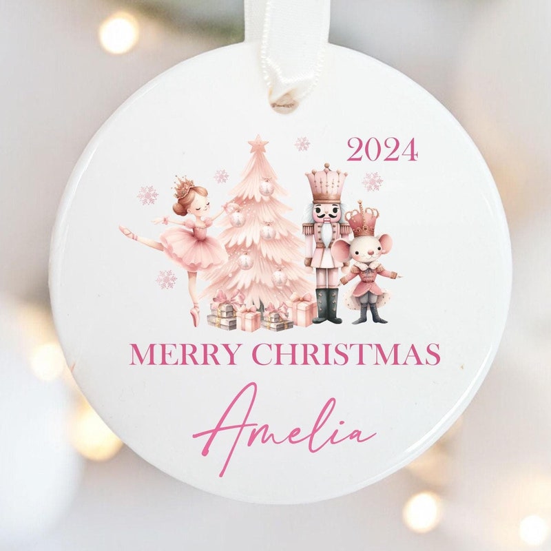 Red Ballerina Bauble - Etsy UK