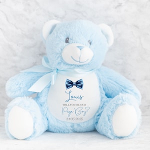 Page Boy Gift,page Boy Gift,will You Be My Page Boy?,flower Girl Teddy ...