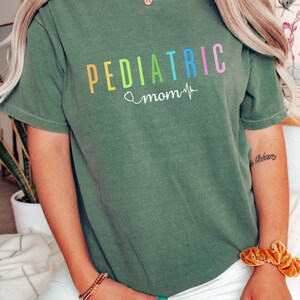 Pediatric Mom, Pediatric Mom Shirt, Mom Tshirt, Pediatrician Tee, Gift ...