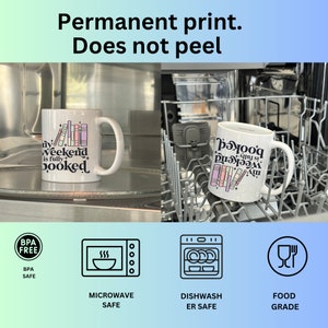 My Weekend is Fully Booked Mug for Readers, Book Lovers Gift, Reading ...