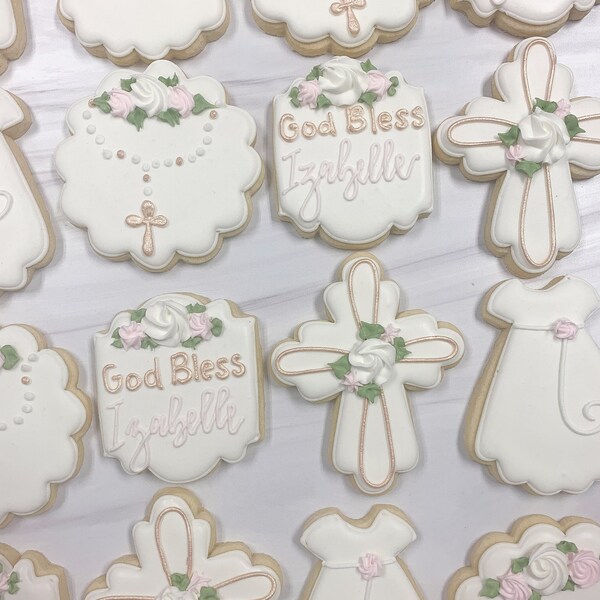 Communion Cookies - Etsy