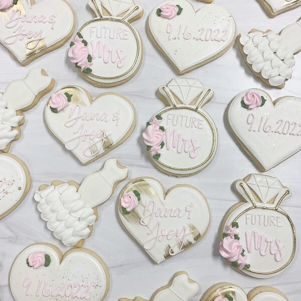 Bridal Cookies - Etsy