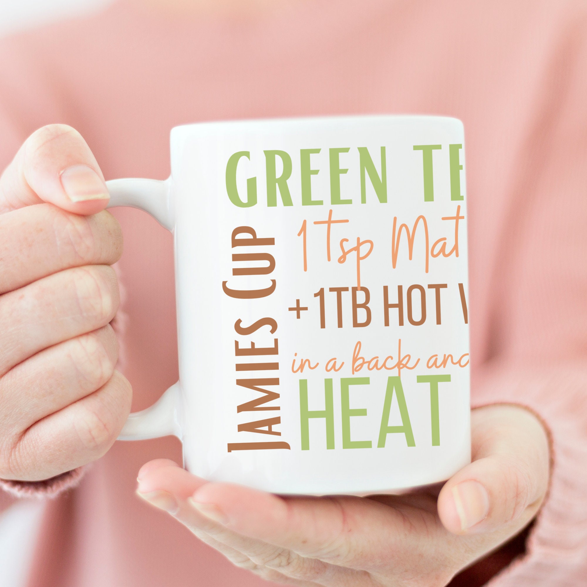 Matcha Mug Personalized Coffee Mugs Personalized Tea Cups Custom Coffee ...