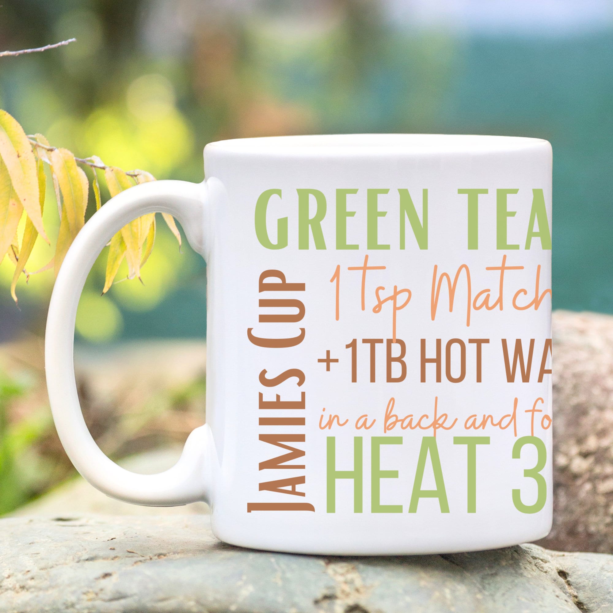 Matcha Mug Personalized Coffee Mugs Personalized Tea Cups Custom Coffee ...