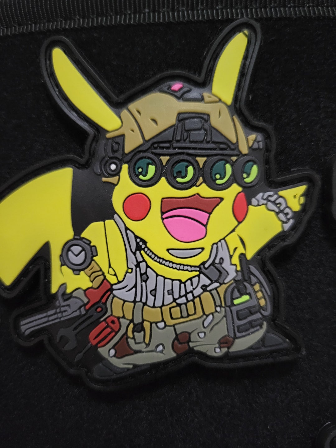 Tactical Pikachu Patch - Etsy Australia