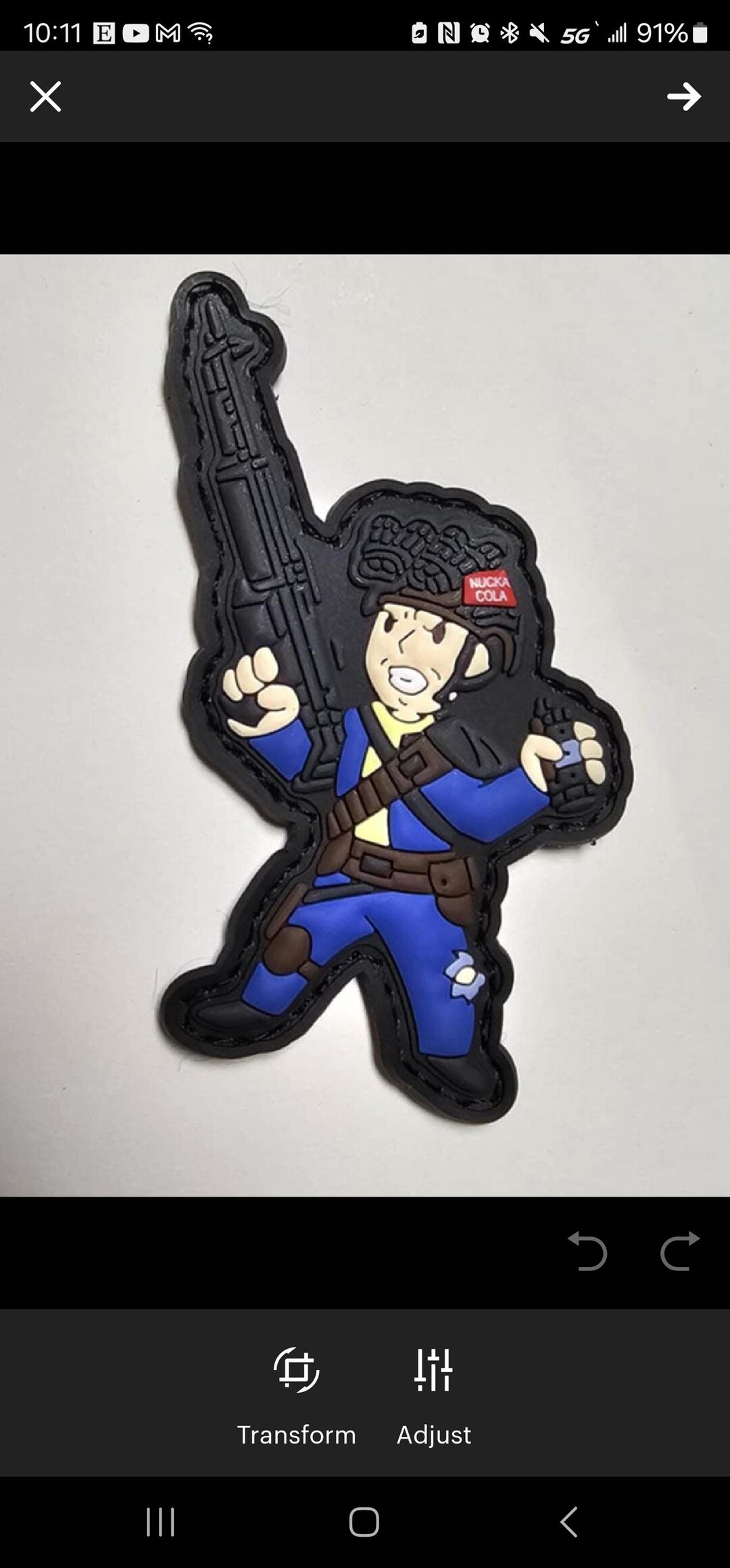 Tactical Fallout Patch - Etsy