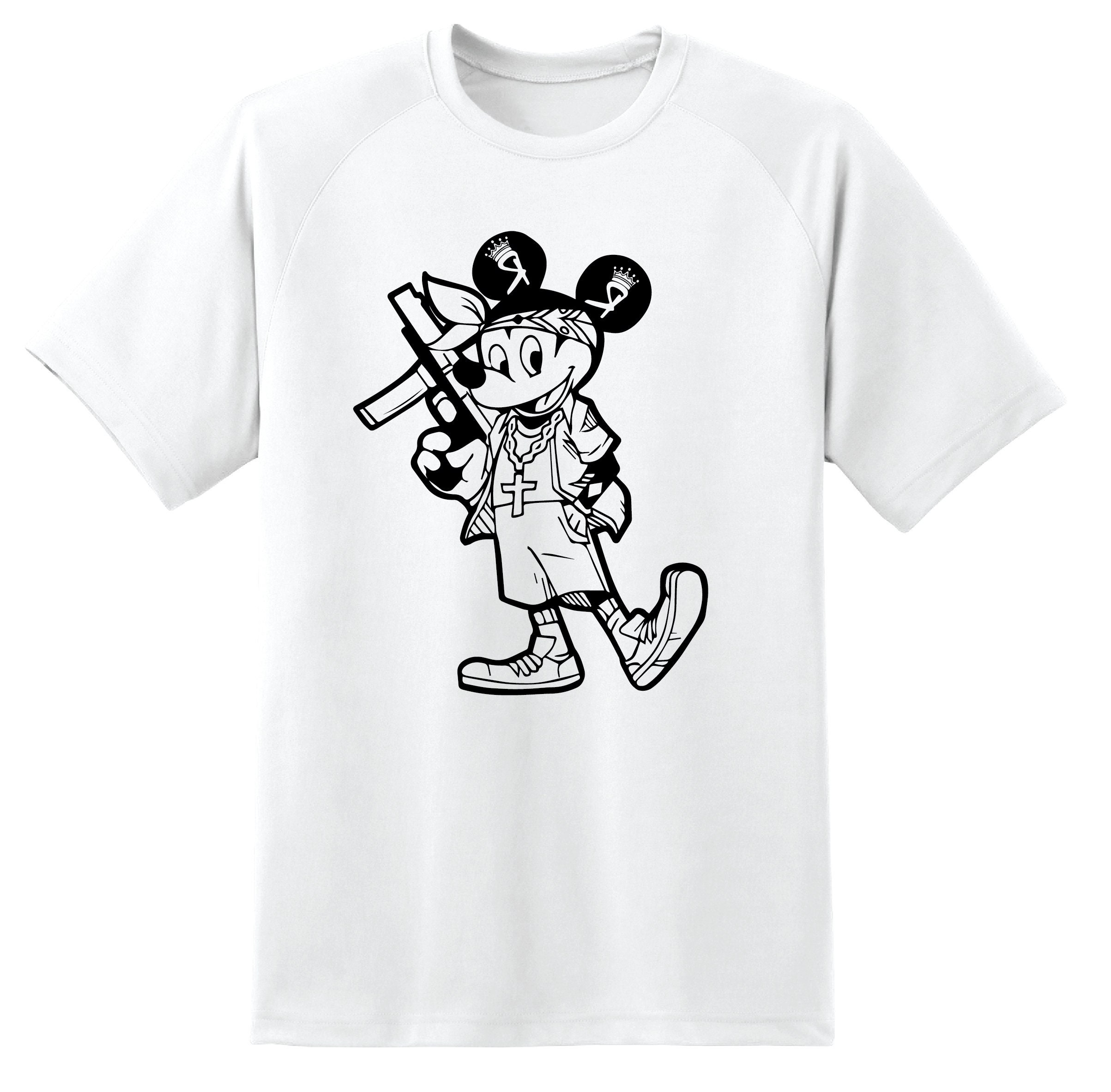 Mickey With the Blicky Meme Shirt - Etsy
